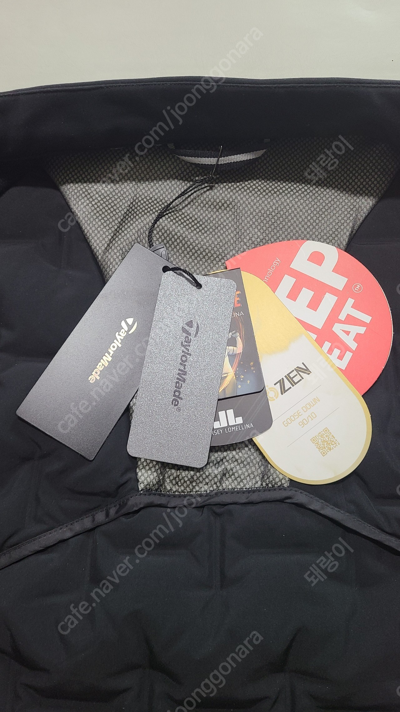 테일러메이드 골프웨어 핫멜트 구스다운 경량패딩조끼 Xx 볼용품기타 중고나라